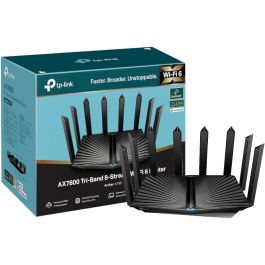 TP-Link AX7800 Tri-Band Gigabit Wi-Fi 6 Router Wi-Fi 7800 Mbps OneMesh ...