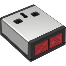 CQR DP3 Double Push Panic Button with Resettable Key Stainless Steel ...