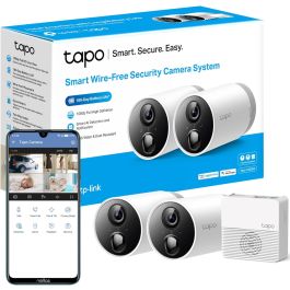 Tapo Smart Tapo C400S2 Smart Wire-Free Security Camera System 2-Camera ...