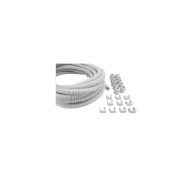 25mm x 10m PVC Contractor Packs of corrugated conduit with 10 Glands ...
