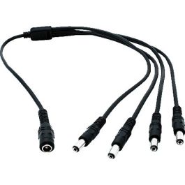 Hikvision Camera 1 to 4 way Power Supply Splitter 12V DC 2.1mm Female ...